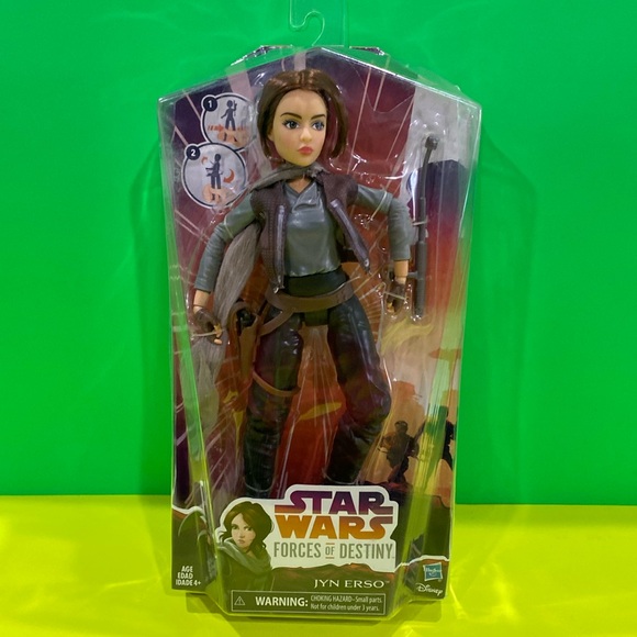 Hasbro | Toys | Star Wars Forces Of Destiny Jyn Erso Action Figuredoll ...
